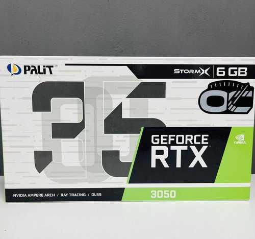 Видеокарта новая Palit RTX3050