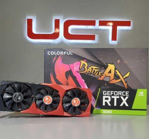 Видеокарта Colorful RTX RTX 3080 battle AX 10GB LH