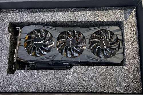 Видеокарта gigabite geforce GTX 1080 ti 11 gb