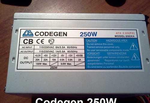 Блок питания Codegen 250W