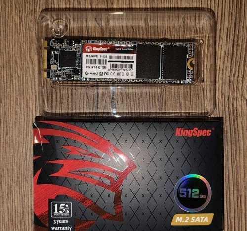 SSD накопитель kingspec NT-512 512гб