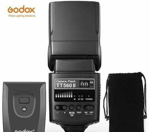 Вспышка камеры Godox TT520 II