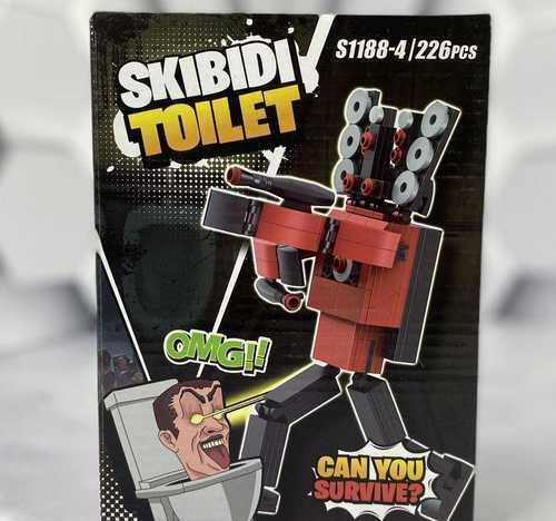 Конструктор Skibidi toilet Титан Спикермен