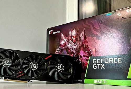 Видеокарта Colorful GeForce GTX 1660 Ti iGame