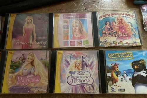 Компьютерные игры cd dvd barbie