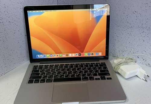 MacBook Pro 13 (2014), 124 ГБ, Core i5, 2.6 ГГц, RAM 8 ГБ, Intel Iris Graphics 5100