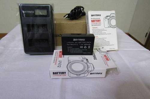 Аккумуляторы batmax LP-E12 для Canon и др