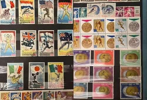 Обмен на монеты Альбом марок Олимпийские игры