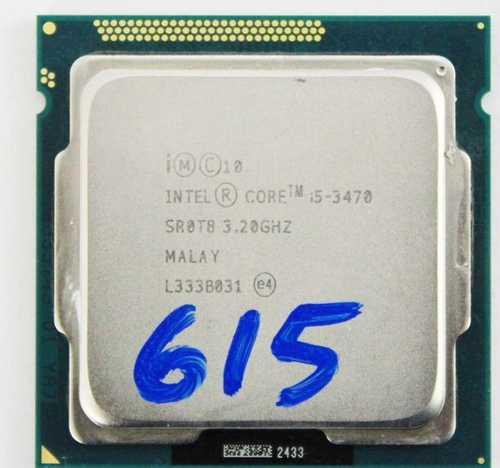 Процессор 1155 Intel Core i5 3470 3.20 GHz