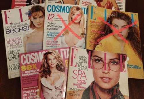 Журналы Elle, Cosmopolitan 1986-2002