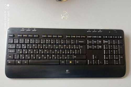 Клавиатура беспроводная Logitech K520 мышка oklick