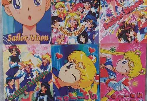 Календарики и закладка sailor moon цена за всё