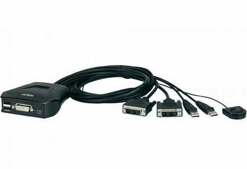 Аксессуар для сервера aten 2 port USB DVI K 128565