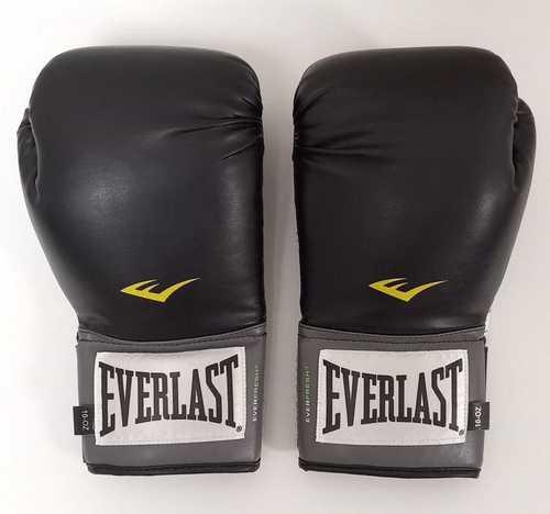 Боксерские перчатки Everlast 10 oz чёрные