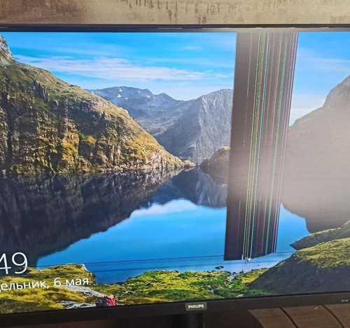 Монитор philips 27" на запчасти