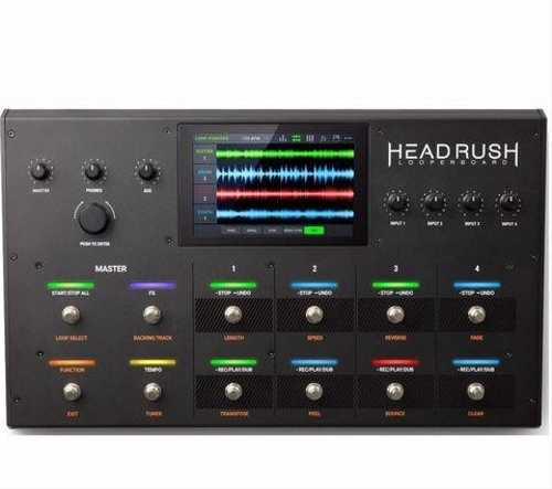 Напольный процессор эффектов HeadRush Looperboard