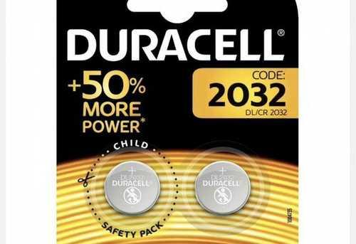 Батарейка литиевая Duracell DL/ CR2032