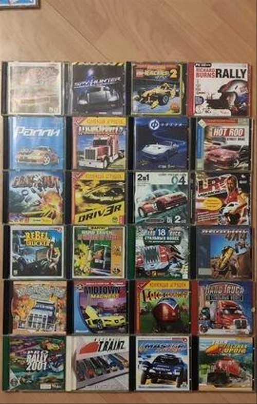 Игры на CD дисках для PC