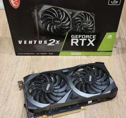 RTX 3050 8gb MSI Ventus 2X / Обмен