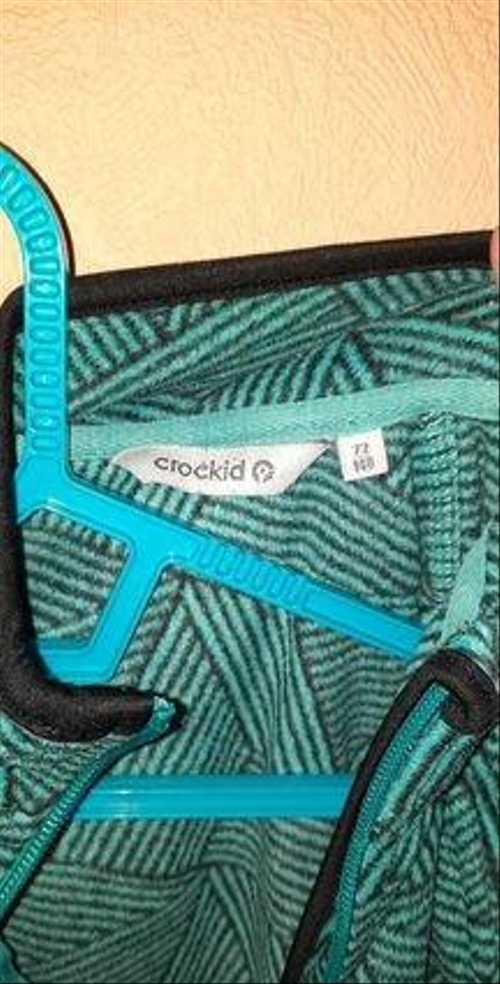 Флисовая кофта на мальчика 140 см Crockid