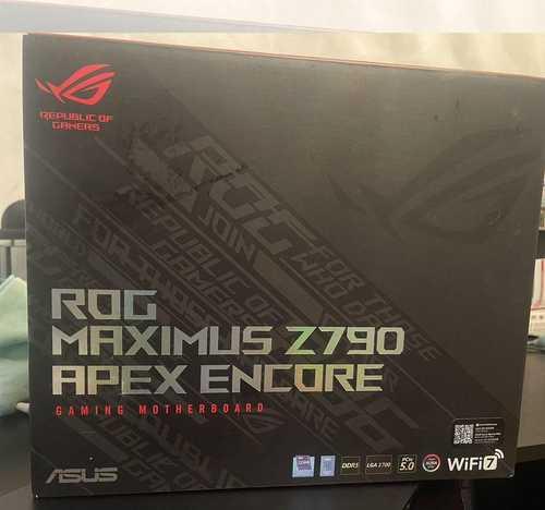 Asus Rog maximus z790 apex encore (Комплект)