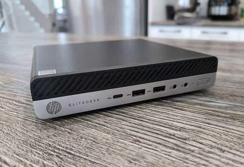 Неттоп HP EliteDesk 705 G4 (R5-2400GE/8GB/256GB)
