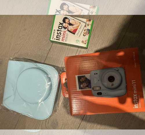 Fujifilm instax mini 11 blue set фотоаппарат