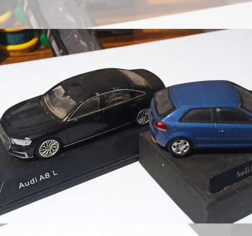 Модели Audi A8 и A3