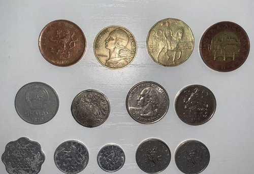 Иностранные монеты 1893-2010