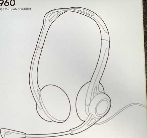 Компьютерная гарнитура Logitech PC headset 960