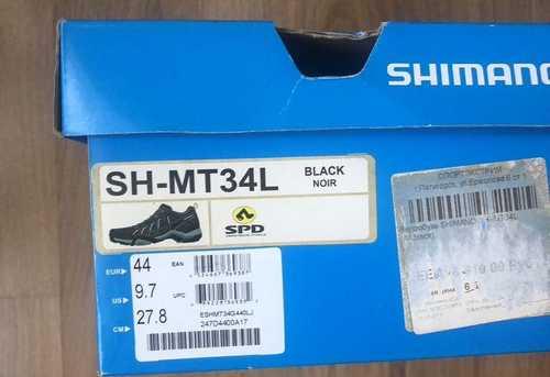 Велотуфли shimano MT34L