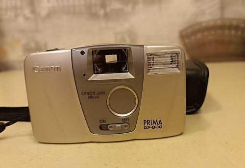 Плёночный фотоаппарат canon prima bf 800