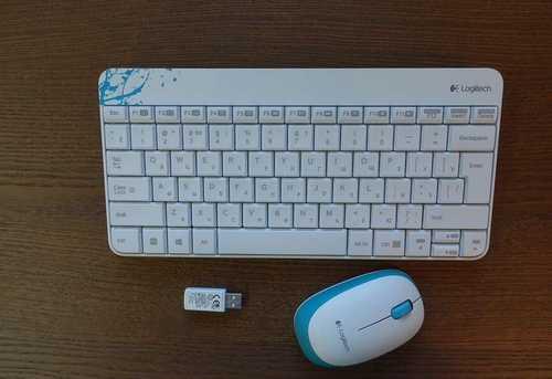 Набор клавиатура и мышь logitech mk 240