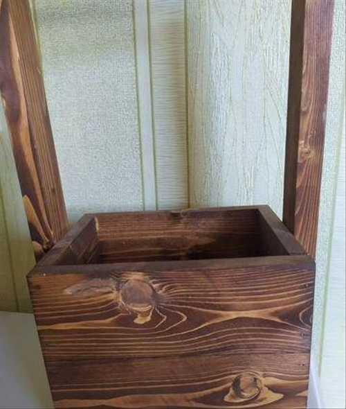 Деревянный декоративный ящик