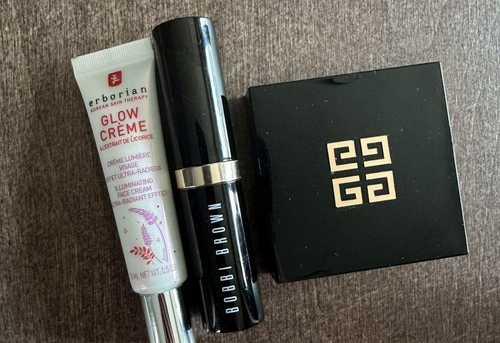 Косметика Givenchy / bobbi brown / erborian