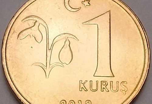 2012/Турция/1 куруш/Регулярный выпуск