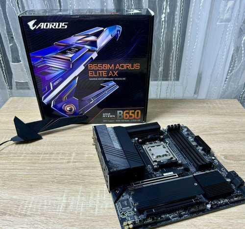 Комплект: Мать B650M Aorus   Ryzen 7 7700