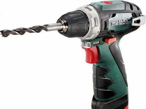 Дрель-шуруповерт metabo PowerMaxx BS Basic 2х2,0