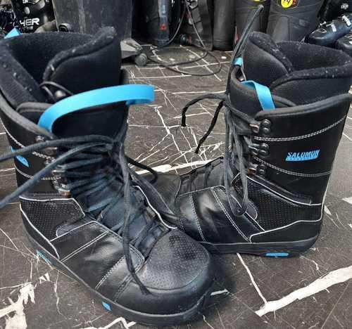 Ботинки сноуборд Salomon Faction Fat Lace RTL 39 разм. 24,5 см