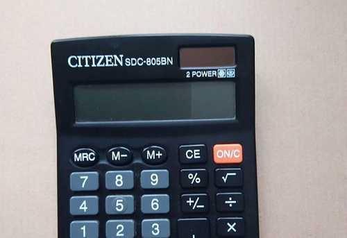 Калькулятор citizen sdc-805bn