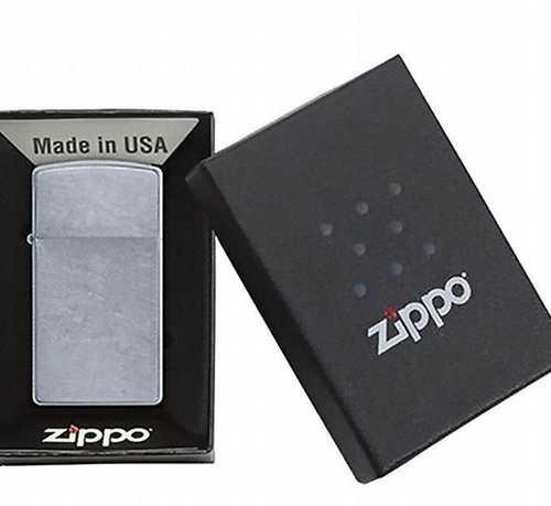 Зажигалка Zippo 1607 Slim Оригинал Новая