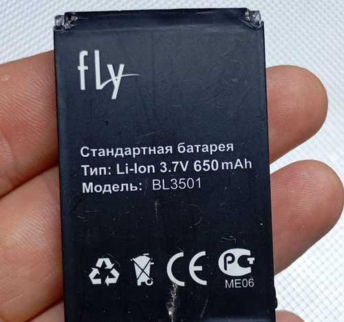 Fly MS120. Аккумулятор. BL3501