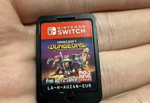 Minecraft dungeons nintendo switch