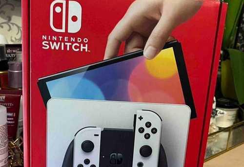 Nintendo switch oled белый