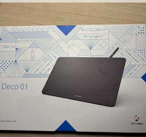 Графический планшет xp pen deco 01