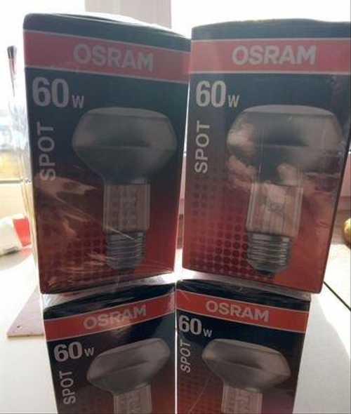 Лампа накаливания Osram спот R63 E27 60 Вт