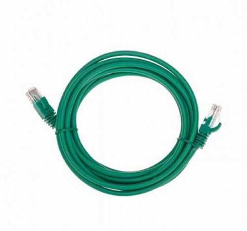 Rexant (02-0106-3) Патч-корд U/UTP, CAT 5e, RJ45-RJ45, 26AWG, lszh, зеленый, 3м