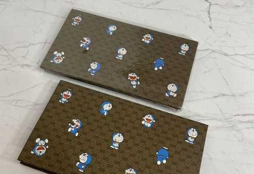 Блокнот с 2 отделениями для записей Gucci Doraemon