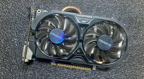 Видеокарта Gigabyte Geforce GTX750Ti 2Gb