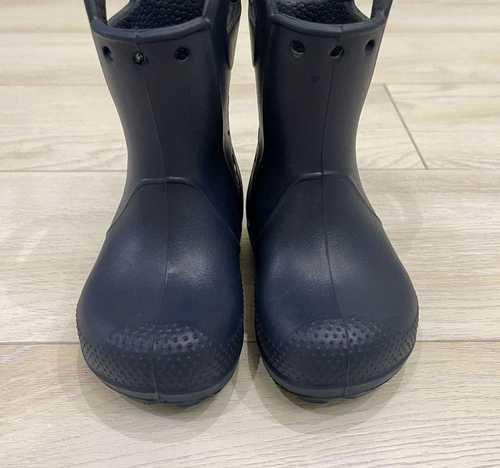 Детские резиновые сапоги crocs